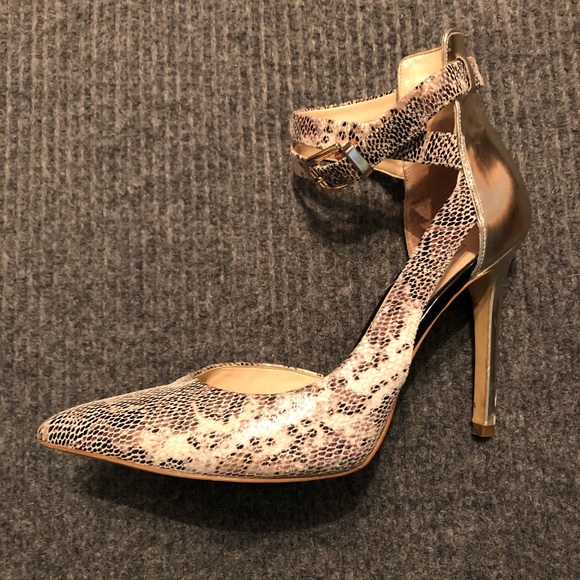 Guess | Shoes | Guess Ambelu Snake Skin Stiletto Heels | Poshmark